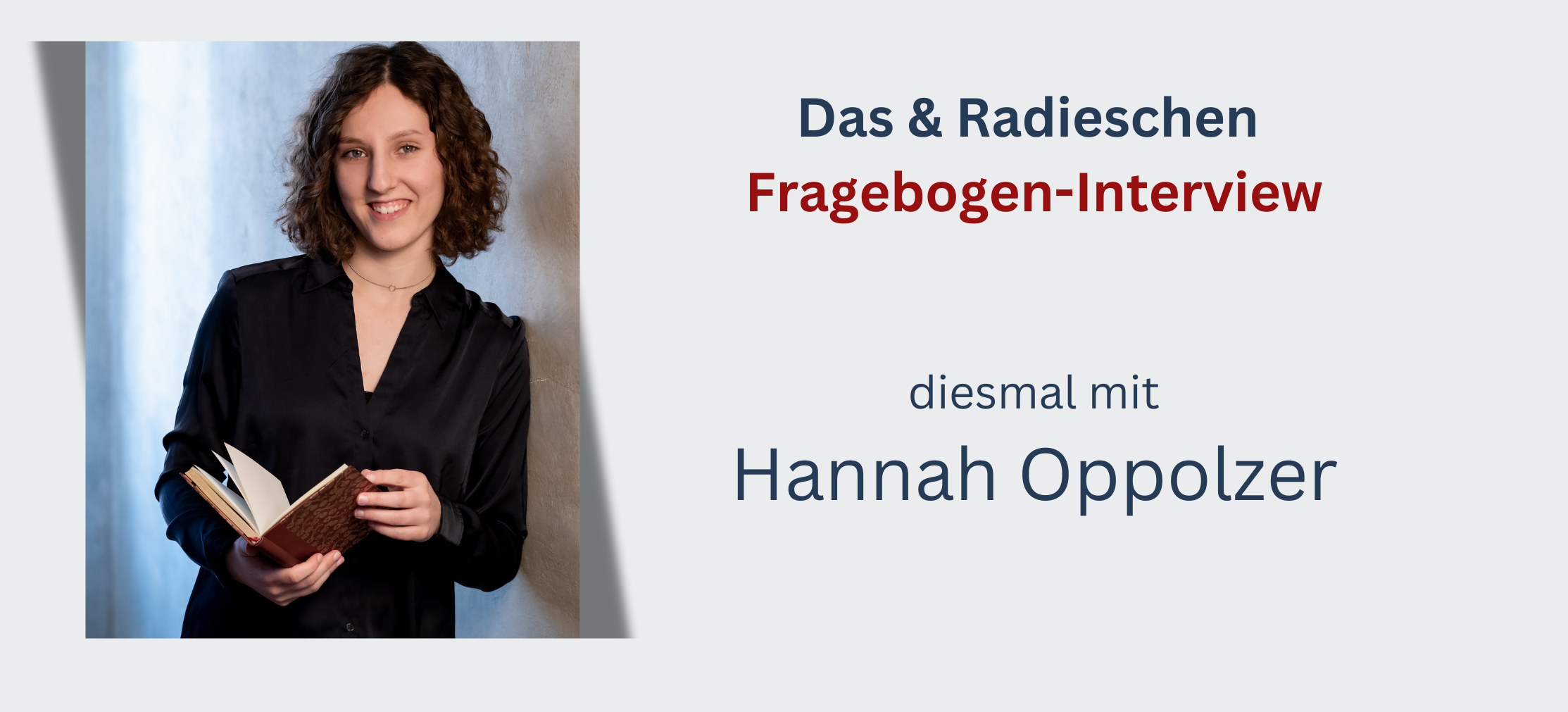 [& Radieschen interviewt:] HANNAH OPPOLZER - & Radieschen